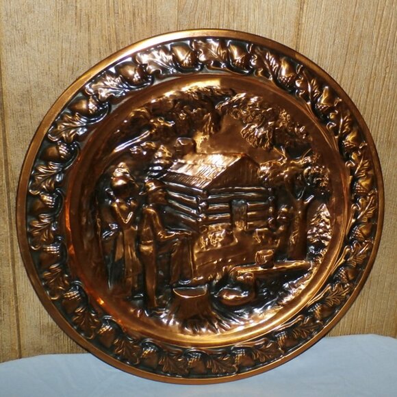 Coppercraft Guild | Wall Decor | Vintage 2 Coppercraft Guild Round ...